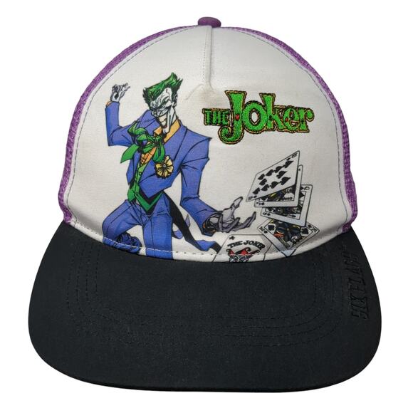 Six Flags | Accessories | The Joker Snapback Trucker Hat Multi One Size ...